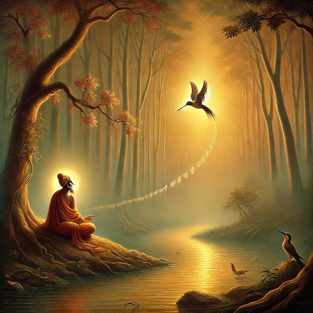 Ramayana No. 16: The Birth of Creation: How Compassion and Sorrow ...